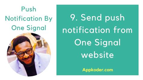 9 Send Push Notification From One Signal Website Youtube