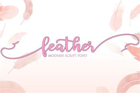 Feather Modern Script Font Download Fonts