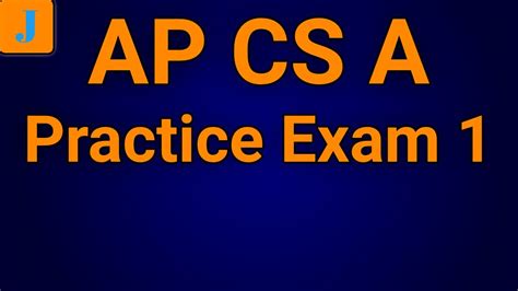Master The Ap Cs A Exam Comprehensive Practice Test Review Youtube