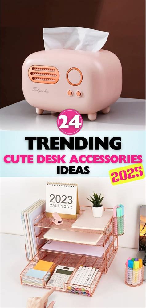 24 Cute Desk Accessories 2025 Trends Cute Desk Accessories Cute