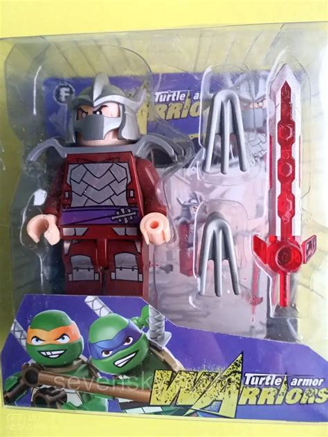 Фигурка Конструктор Шреддер Персонажи Черепашки Ниндзя — в Категории Игровые Фигурки Роботы