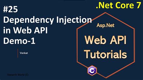 Part 25 Dependency Injection In Webrest Api Demo1 Aspnet Core Web