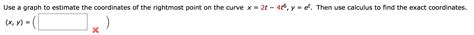 solved use a graph to estimate the coordinates of the