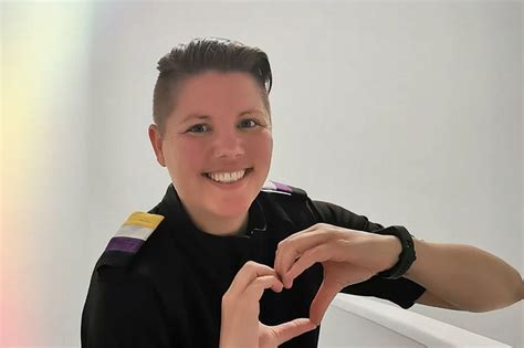Non Binary Scots Cop Made Decision On Gender Identity While Fighting