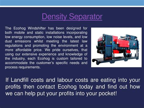 Ppt Density Separator Powerpoint Presentation Free Download Id7117726