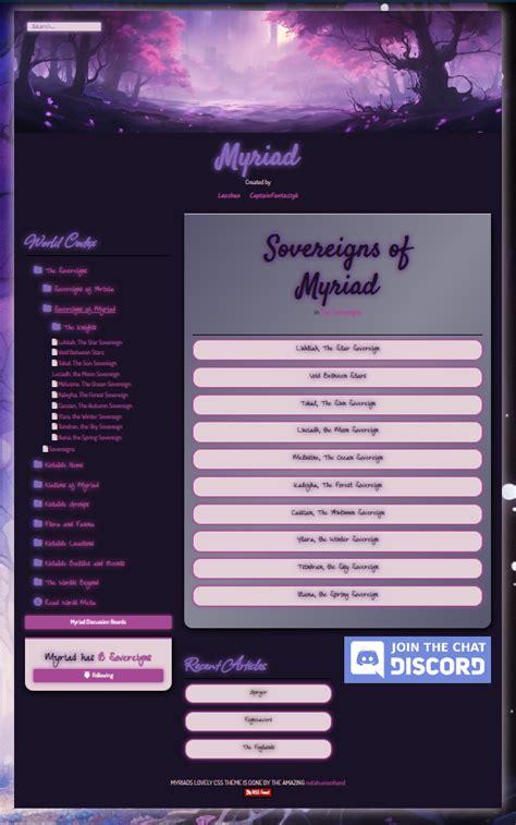 Custom Css Commissions In Spleens Meta World World Anvil