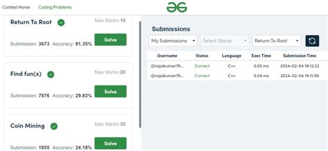 Raja Kumar On Linkedin Gfgcontest Contest Coding Problemsolving
