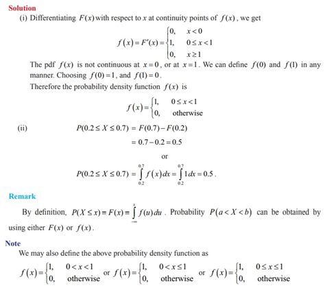 Continuous Distributions Definition Properties Probability