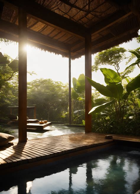 Lexica An Image Of A Serene And Sustainable Architectural Project It Should Feature Elements