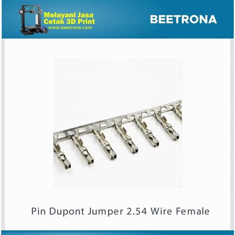 Jual Pin Dupont Jumper 2 54 Wire Female Connector Konektor 2 54mm Arduino Beetron65 Shopee