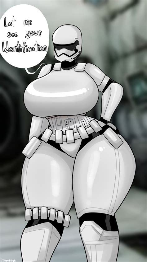 Rule 34 Ass Black And White Breasts Female Female Stormtrooper Guardian Huge Ass Huge Breasts