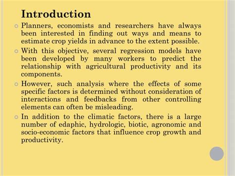 Ppt Crop Growth Simulation Models Powerpoint Presentation Id 4549784