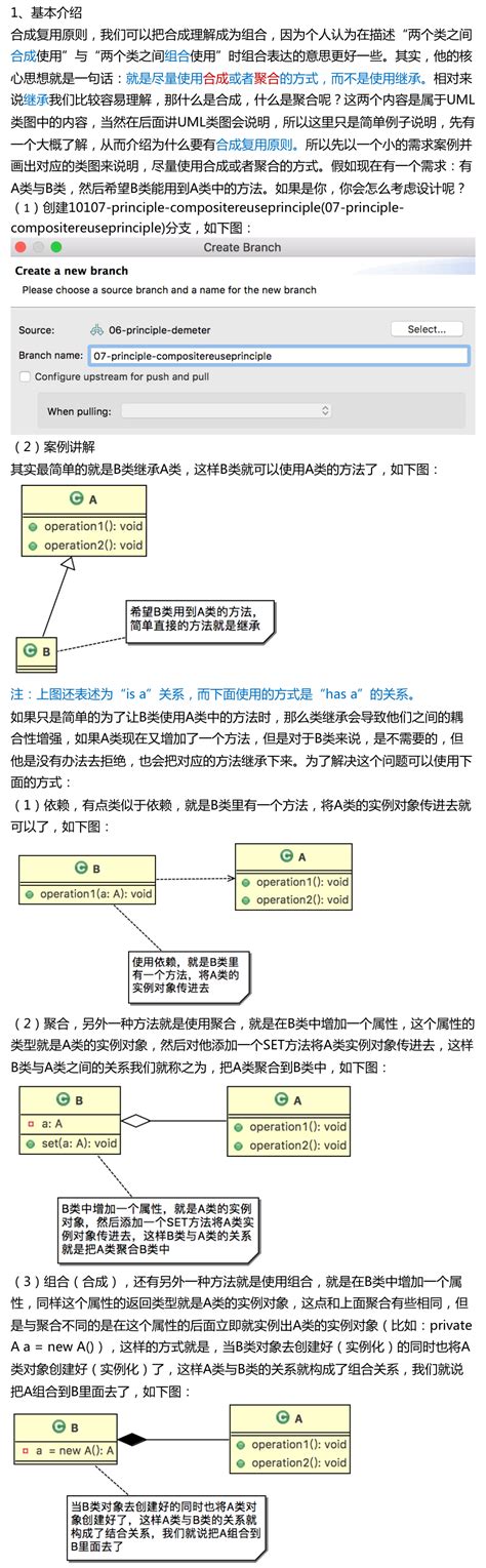 01 07合成复用原则composite Reuse Principle Pickrecalled 博客园 01 07合成复用原则composite Reuse Principle Pickrecalled 博客园