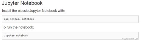 Jupyter Notebook的基本用法jupyter Notebook怎么使用 Csdn博客