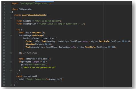 PDF With Flutter Part Bloom Consulting Services