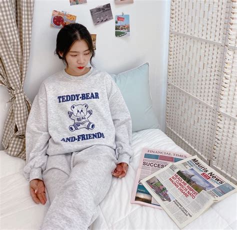 🎁빠른출발🎁 커플 시밀러룩 빅사이즈 오버핏 기모 츄리닝 맨투맨 트레이닝복 세트 가능 조거팬츠 에이블리