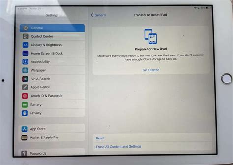 How To Factory Reset An Ipad With Buttons