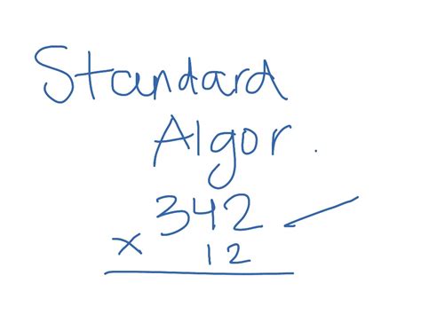 Showme Standard Algorithm