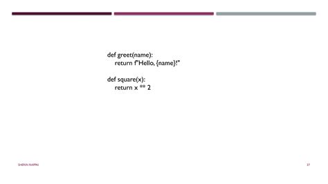 functions in python types of functions in python pptx