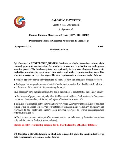 Assignment 2 Unit 1 Pdf Databases Computing