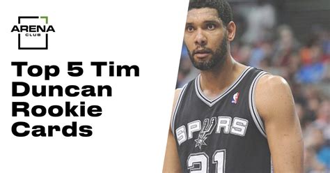 Top 5 Tim Duncan Rookie Cards