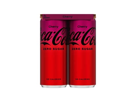 4 Pack Coca Cola Zero Cherry Lidl