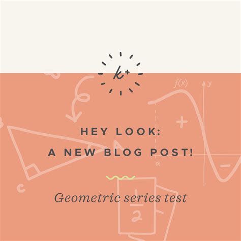 Geometric Series Test To Figure Out Convergence — Krista King Math Online Math Help