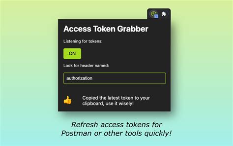 github yannherren access token grabber extension introducing the