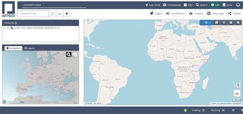 Python Landsat Tutorial — Wasdi Documentation Center Documentation