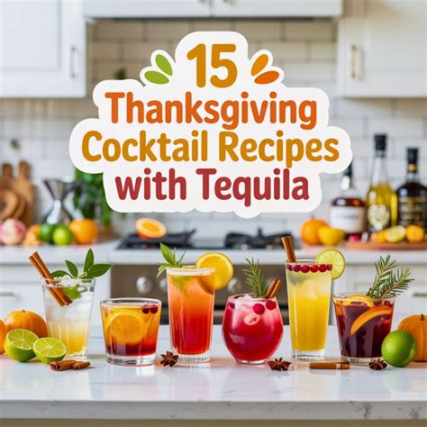 15 Thanksgiving Cocktail Recipes With Tequila Thirsty Tales