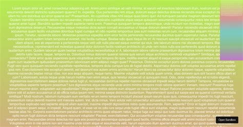 React Simple Minimap Forked Codesandbox