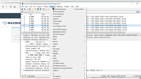 Setting Up Geoip In Wireshark Youtube