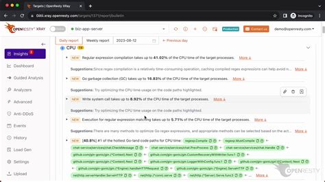 Pinpointing The Hottest Go Code Paths With High Cpu Usage Using Openresty Xray Openresty