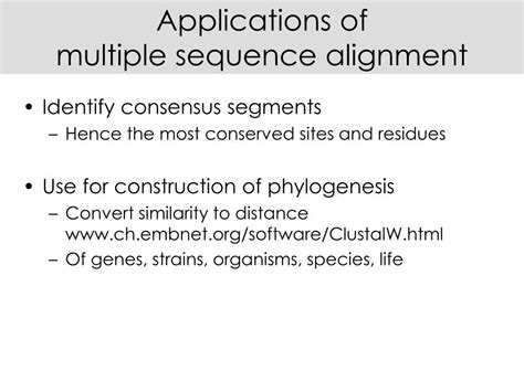 PPT Lecture 1 Sequence Alignment PowerPoint Presentation Free Download ID 3622518