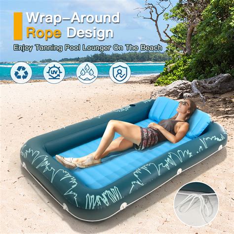 Sunrio 2025 Upgrade 7346 Inflatable Tanning Pool