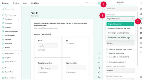 Build A Form With Repeatable Group Of Questions Using Dynamic Panel