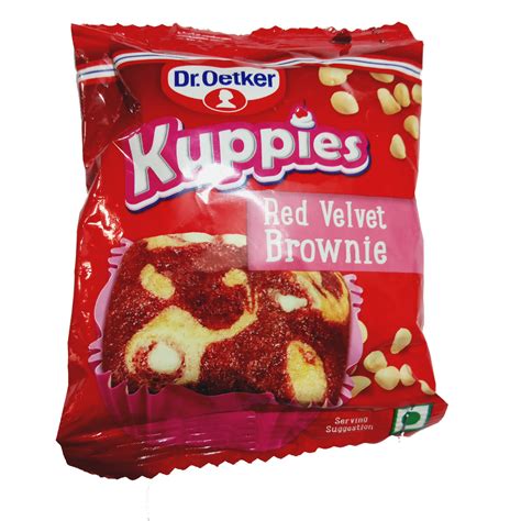 Dr Oetker Kuppies Red Velvet Brownie Cake 37g Fetch N Buy