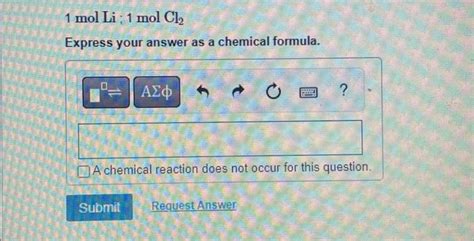 Solved For The Reaction Shown Find The Limiting Reactant For Chegg