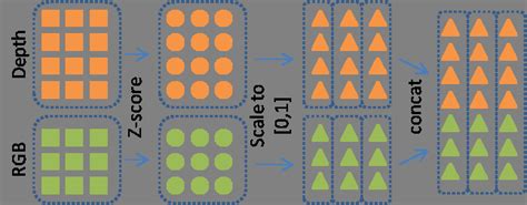 Proposed Normalization For Feature Fusion Z Scores Of Rgb And Depth Download Scientific