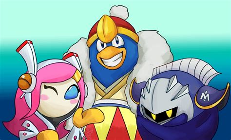 I Drew 3 Of My Fav Kirby Characters This Was Made For An Ingame