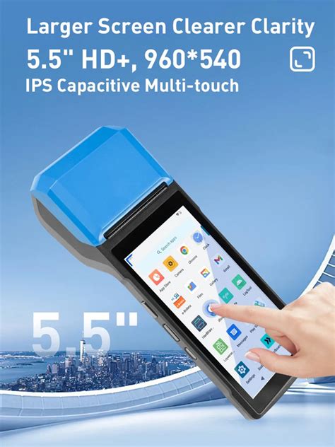 Handheld Android POS Machine With Code Scanner G Wireless WIFI Portable Mobile POS System