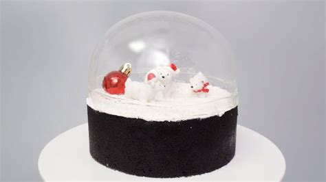 스노우 글로브 치즈 케이크 만들기 슈가돔 만드는 비법 대방출 크림와앙 How To Make Sugar Dome Snow Globe Cheesecake 치즈
