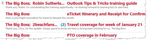 Microsoft Outlook Conditional Formatting To Highlight Key Email