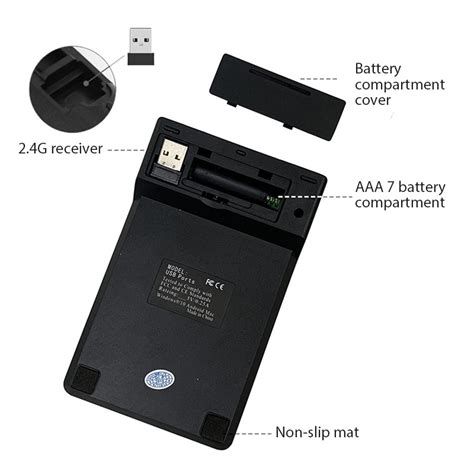 2 4g Keyboard Number Wireless Numeric Num Pad Numpad USB External Numbering Keypad Mini 18 Key