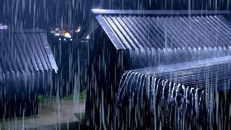 양철 지붕에 쏟아지는 엄청난 비와 강력한 천둥소리를 들으며 몇 분 만에 휴식을 취하고 잠들 수 있습니다 백색 잡음 2 Youtube