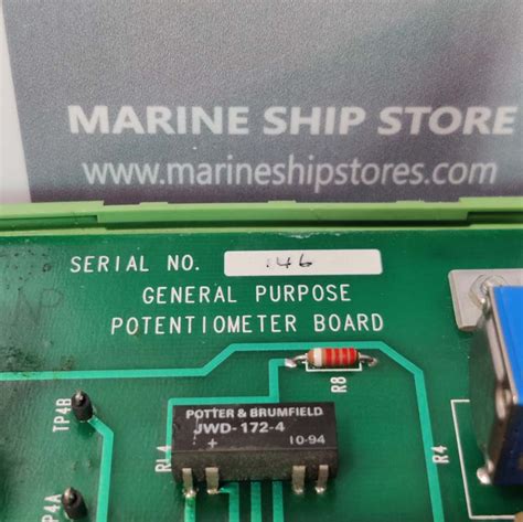 Varco Oil Tools 89900 Rev B General Purpose Potentiometer Board Marine Ship Store