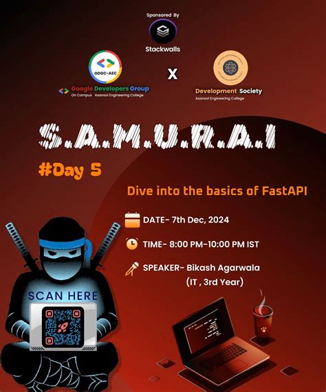 gdg on campus aec on linkedin samurai backenddevelopment fastapi techskills