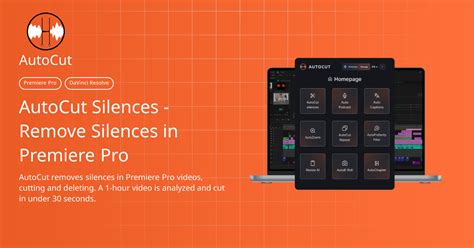 Autocut Silences Remove Silences In Premiere Pro And Davinci Resolve