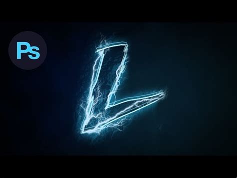 Free Video Design A Lightning Text Effect Photoshop Tutorial From