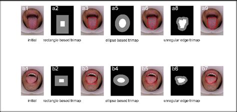 figure 1 from automatic tongue image segmentation based on histogram